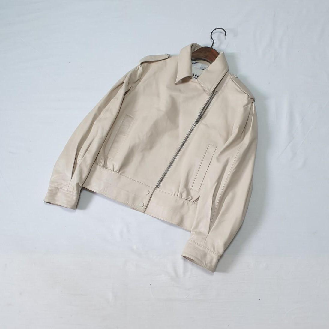 마커스루퍼 21fw 아이보리 양가죽 자켓 55 | 헬로마켓