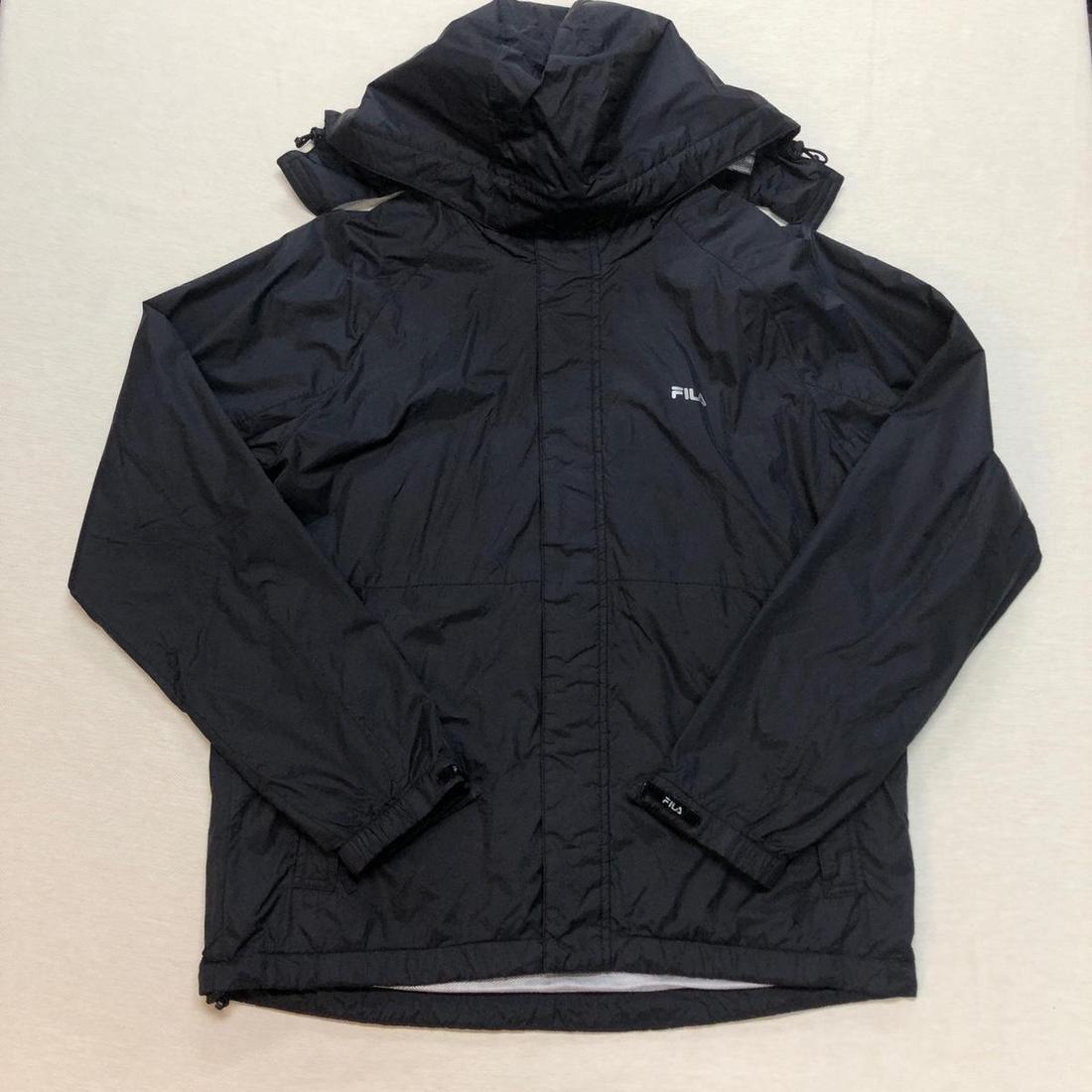 휠라 바람막이 블랙 100 | 세컨웨어(헬로마켓)