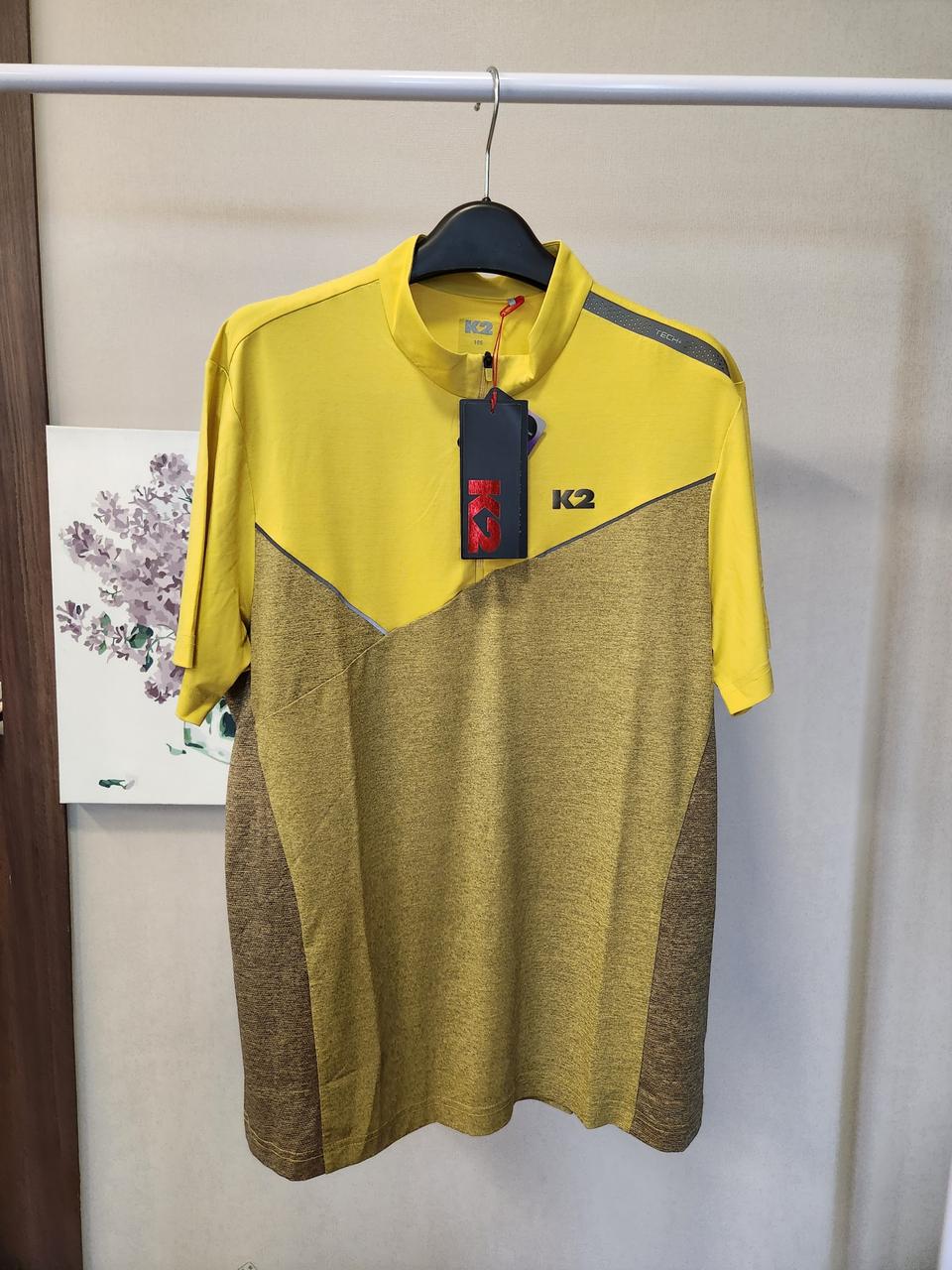 새상품)105)K2 남성 반팔 집업 티셔츠 | 세컨웨어(헬로마켓)