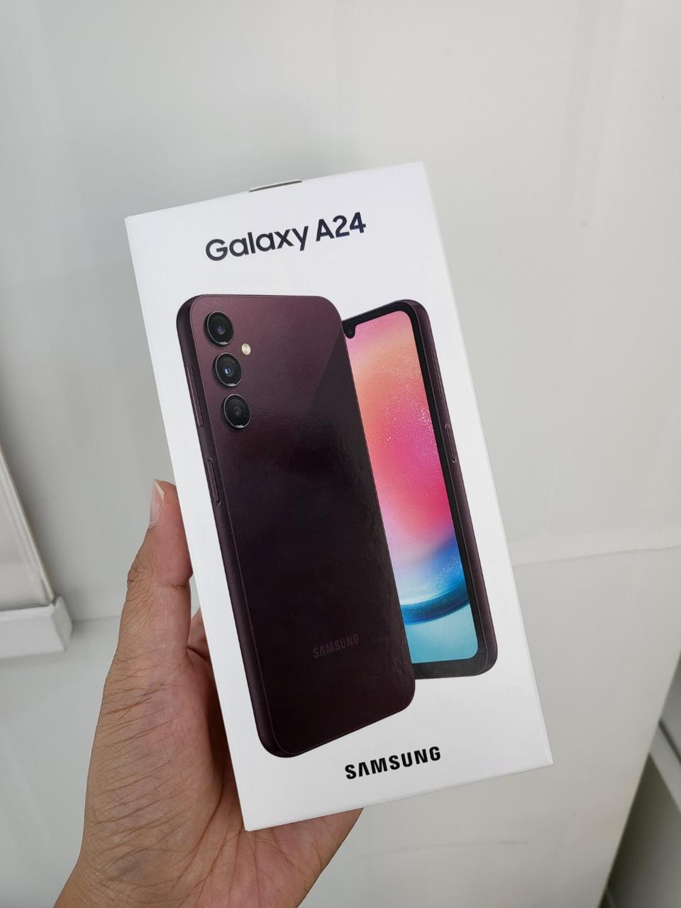 삼성 갤럭시A24 (A245N) 128GB 다크레드 ... | 헬로마켓