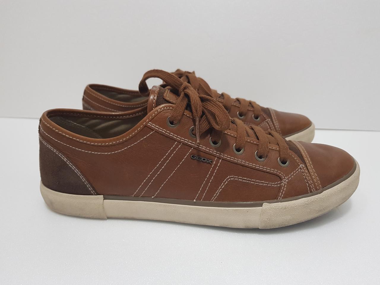 GEOX 제옥스 남성 가죽 스니커즈(270) UK8사이즈 | 헬로마켓