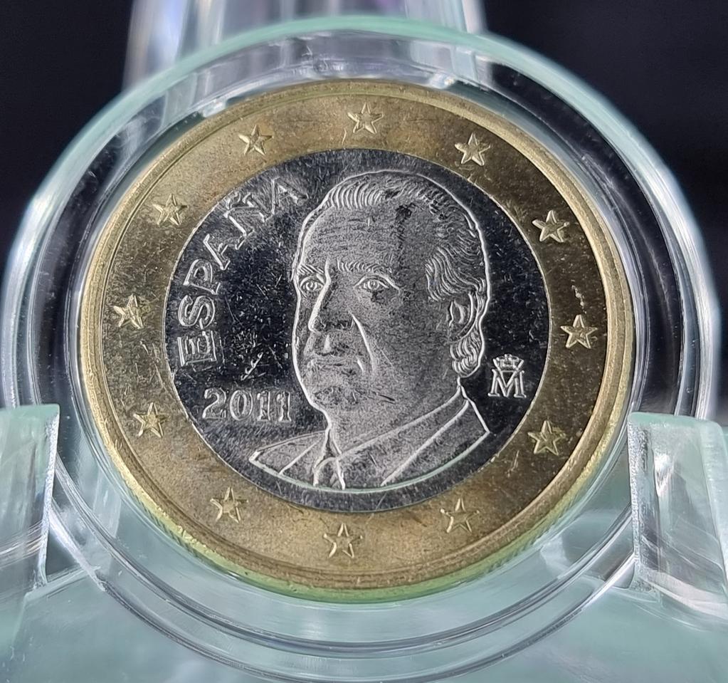 S0122- 희귀 에러 동전. 2011년 스페인 1유... | 헬로마켓