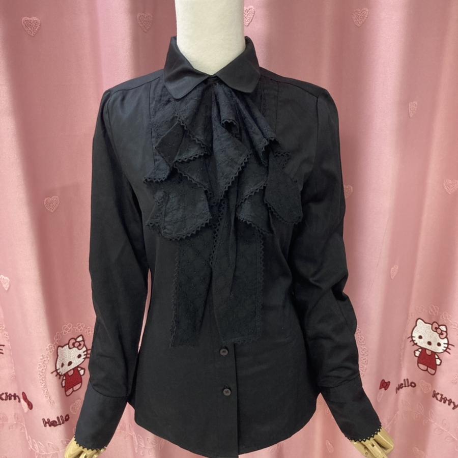 러블리 블랙블라우스{새상품} | 헬로마켓