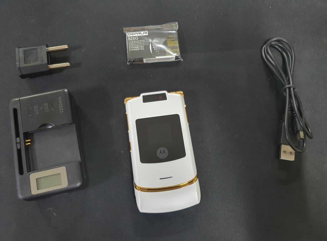 모토로라 3G 폴더폰 레이저룩 (MS500W) 화이트... | 헬로마켓