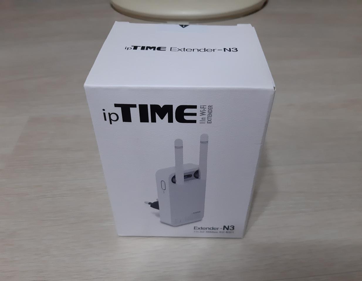 IP.TIME.와이파이 증폭기 미개봉 팔아용 | 헬로마켓