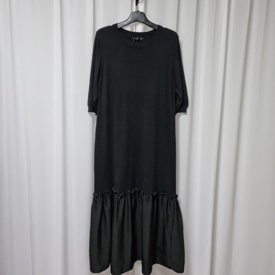 [새상품/하자]66 BREAL 브리엘 니트 매칭 롱원피스 | 세컨웨어