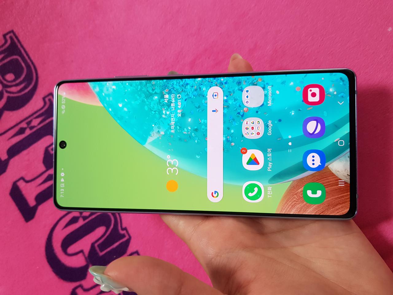 SK 갤럭시 A퀀텀 (A716) 블루 128G 정상해... | 세컨웨어(헬로마켓)