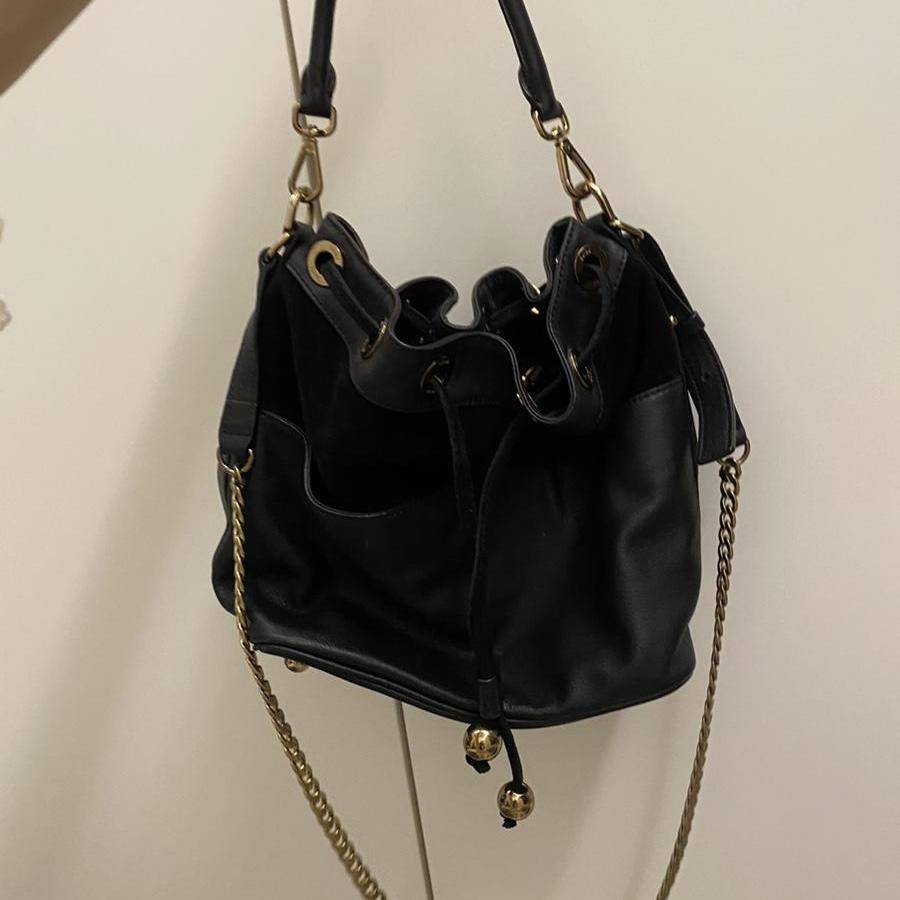 SJSJ 에스제이 리얼 소가죽 버킷백 복조리백 | 헬로마켓