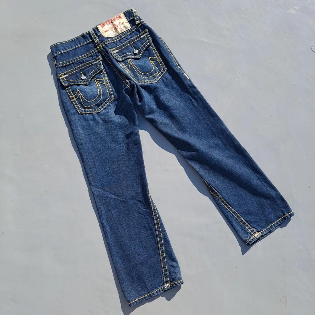 (29) [트루 릴리전] 조이 수퍼 T Y2K 로우라... | 헬로마켓