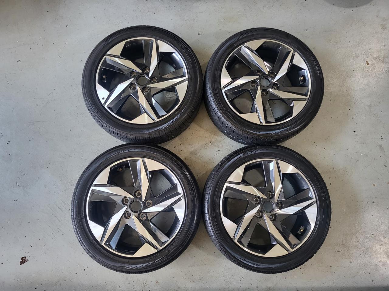 아반떼 CN7 17인치 순정휠 중고휠타이어 팝니다 | 헬로마켓