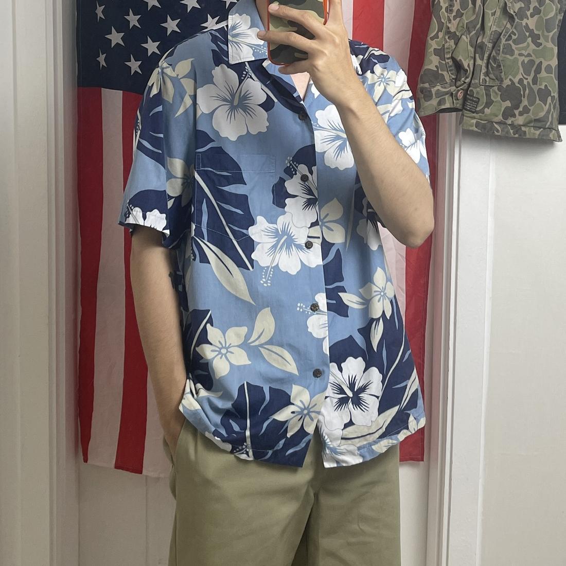 RJC 오픈카라셔츠 빈티지 하와이안 반팔 남방 | 세컨웨어(헬로마켓)