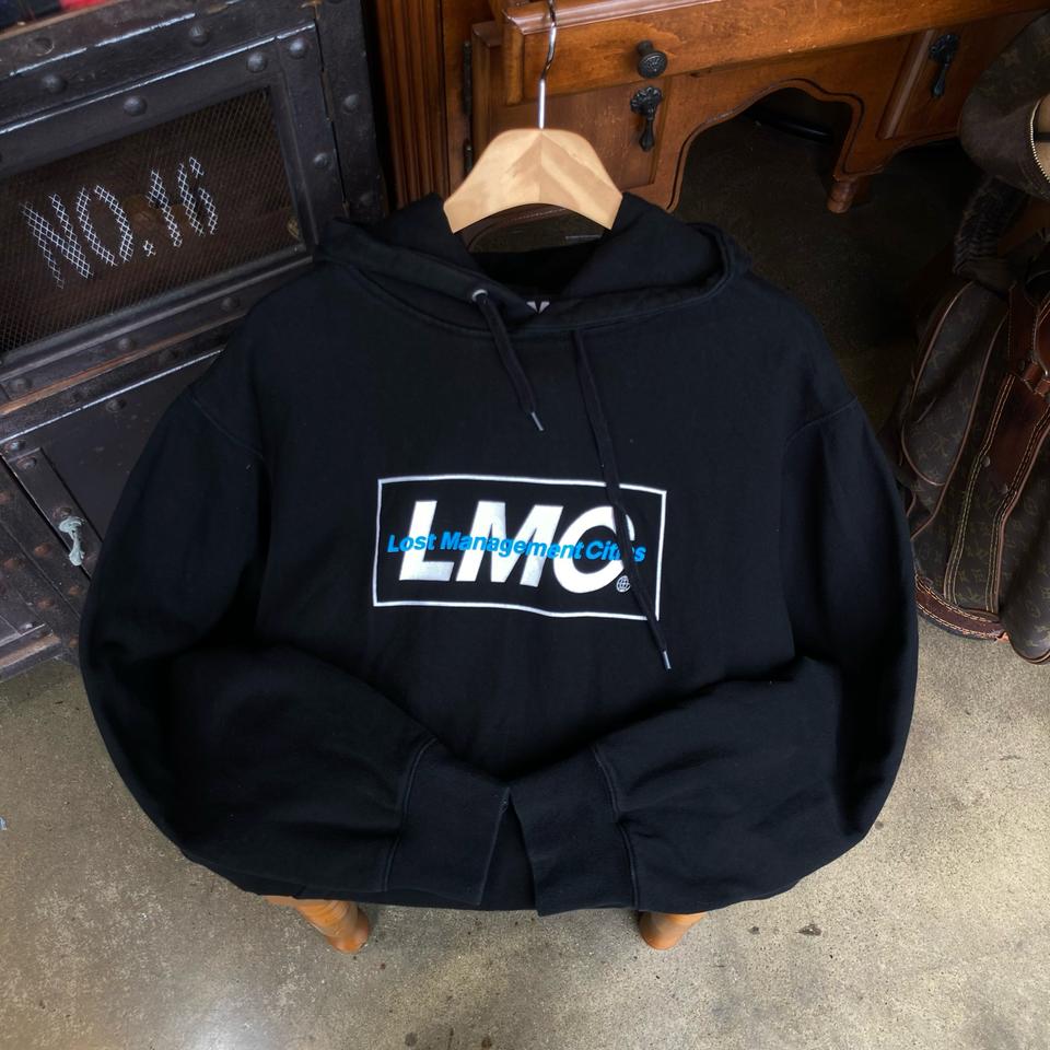 LMC 빅로고 블랙 후드 | 헬로마켓