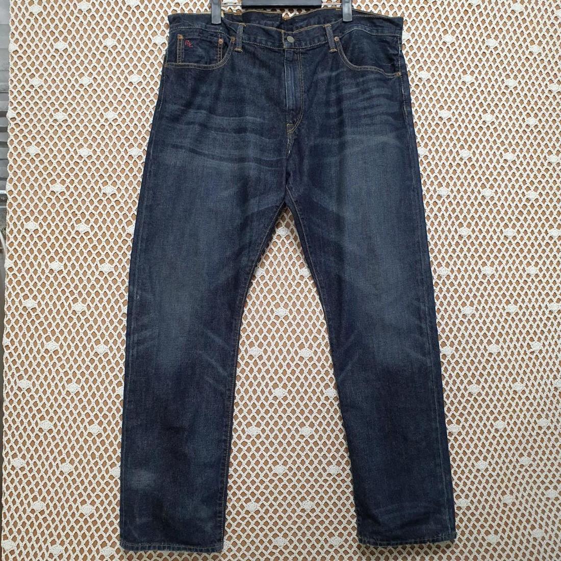 폴로 워싱 데님팬츠 빅사이즈 남40인치ㅡ0807 | 세컨웨어(헬로마켓)