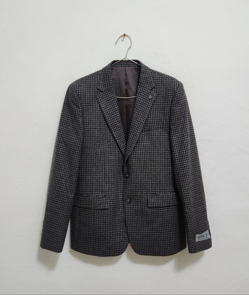 [STCO] 100 남 체크자켓 | 헬로마켓