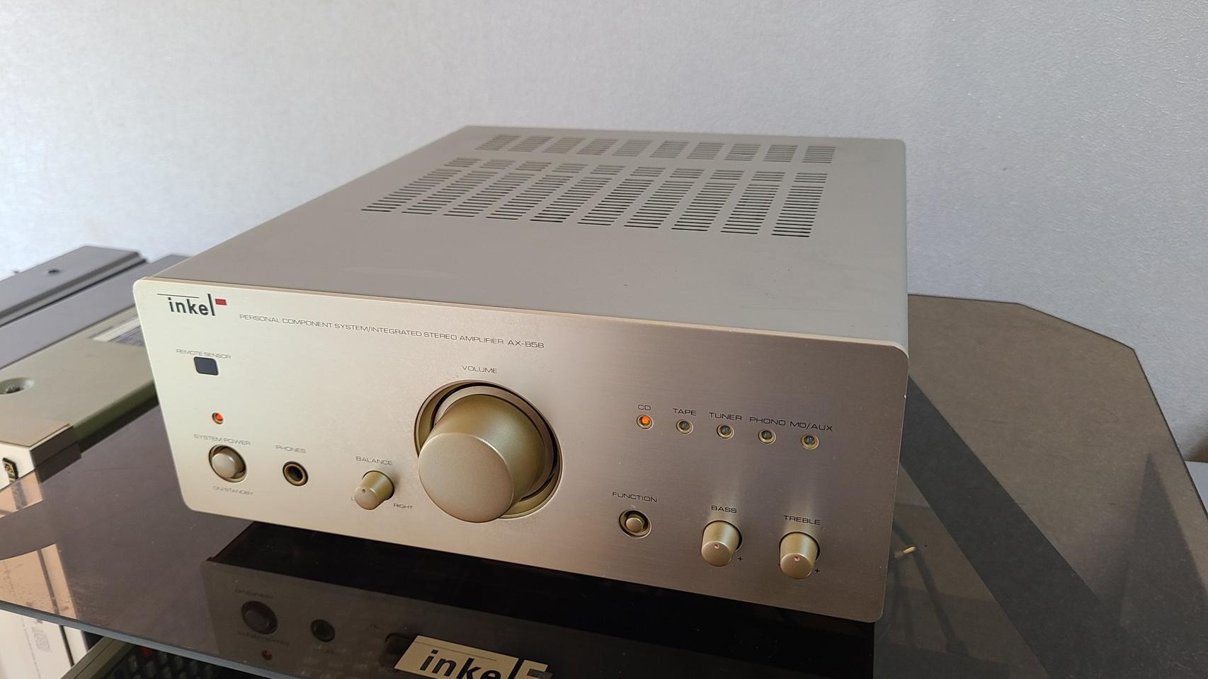 인켈 미니 인티앰프 AX 858 미니 튜너 TX 858 - 보소장터 - 보소보소