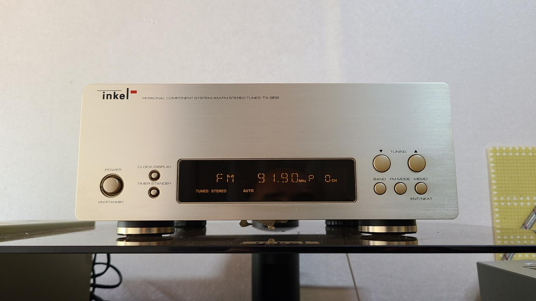 인켈 미니 인티앰프 AX 858 미니 튜너 TX 858 - 보소장터 - 보소보소