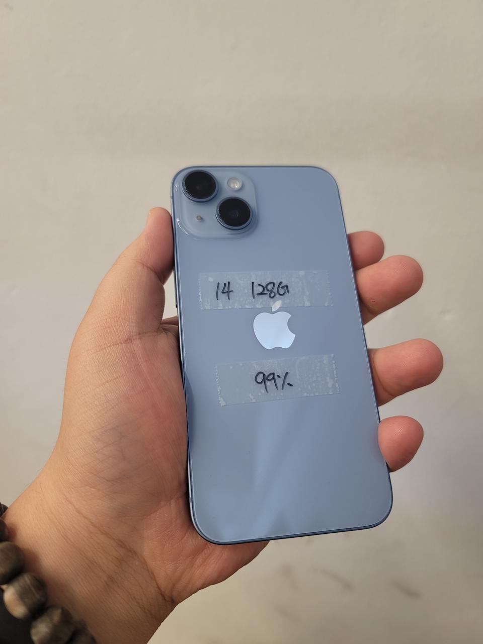 아이폰14 128G S급 블루 | 세컨웨어(헬로마켓)
