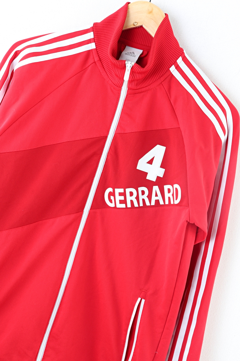 (M) 아디다스 집업져지 트랙탑 제라드 올드스쿨 레드... | 헬로마켓