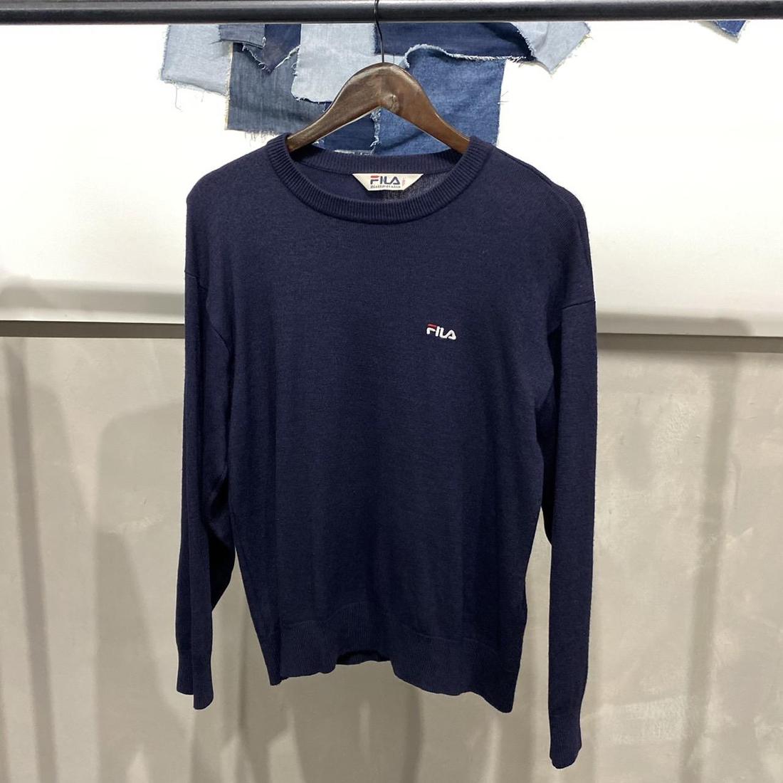 필라 FILA 자수로고 울 니트(105) 급처합니다 | 세컨웨어(헬로마켓)