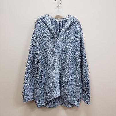 SJSJ 19fw 집업 후드니트 F사이즈 | 세컨웨어(헬로마켓)