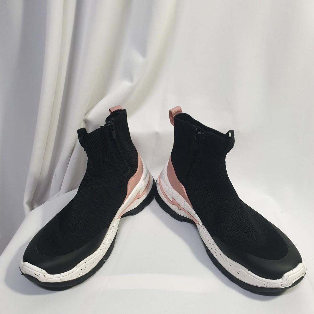 빈티지하서 eu37 235 자라 삭 하이 스니커즈 | 세컨웨어(헬로마켓)