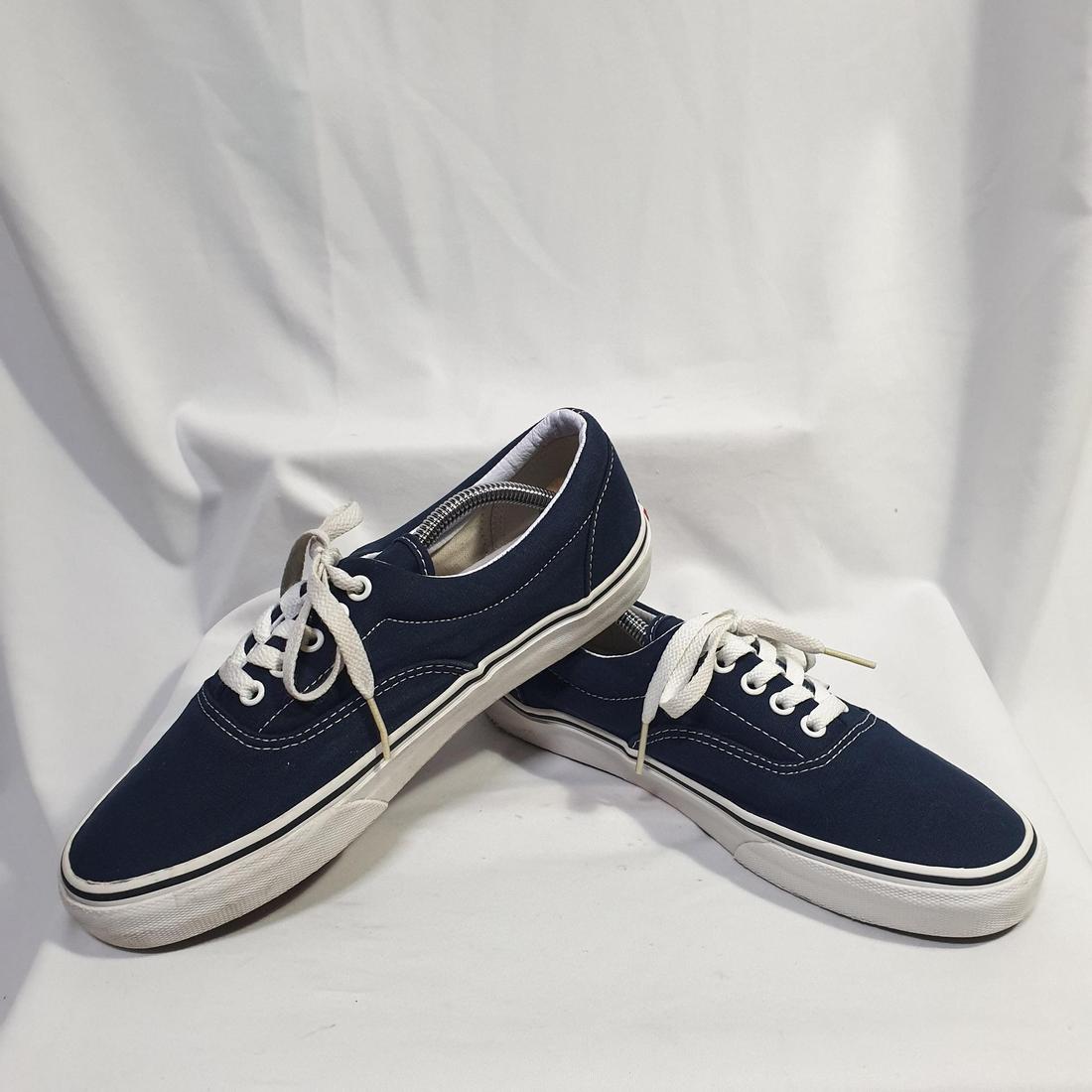 빈티지하서 us8.5 265 반스 어센틱 스니커즈 네이비 | 헬로마켓