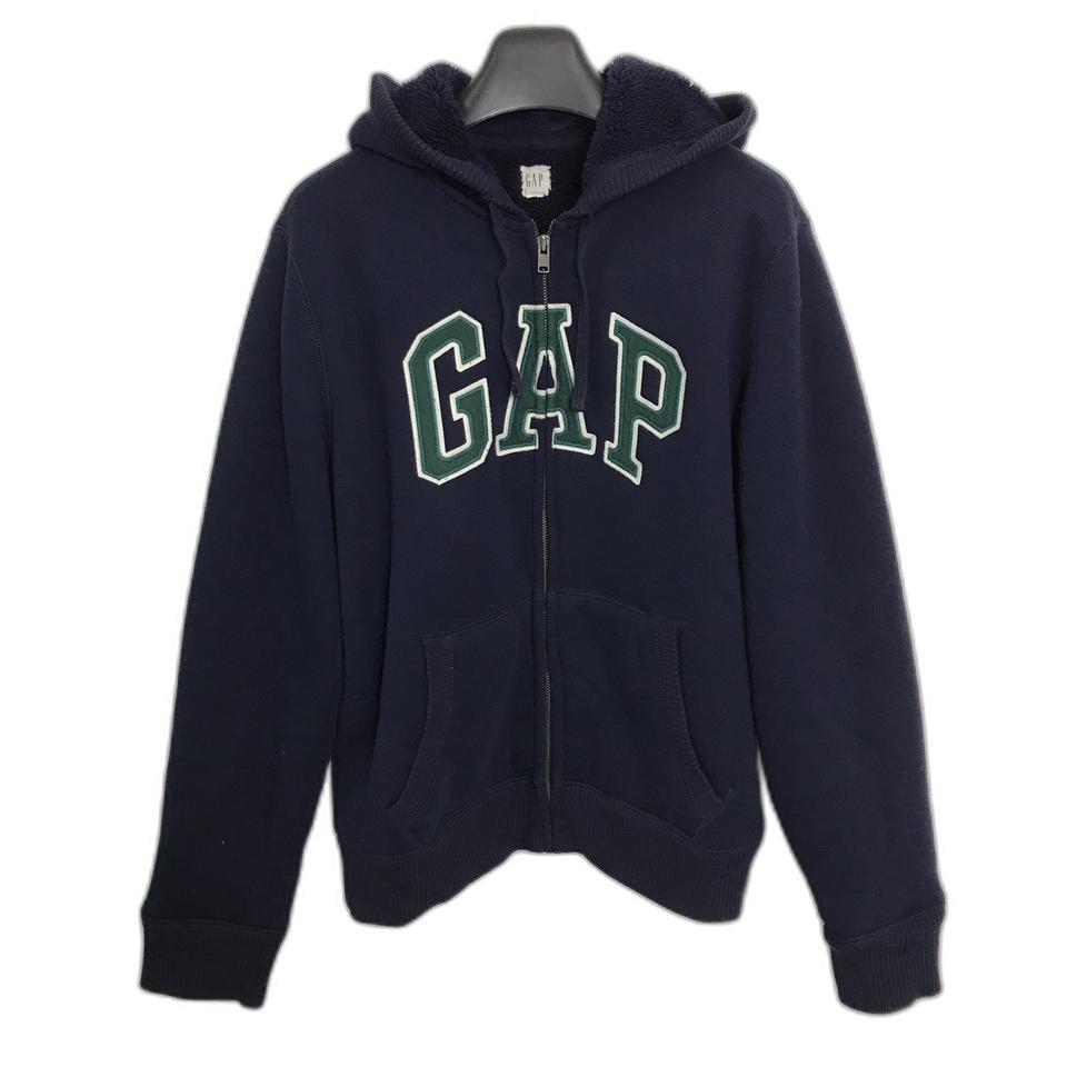 GAP 갭 보아털 네이비 후드집업 [남성105] | 헬로마켓