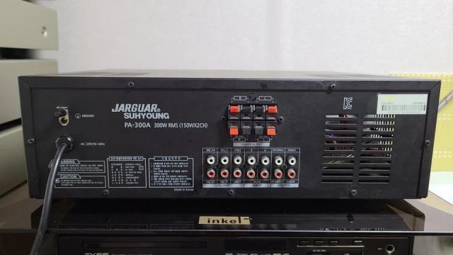 JARGUAR 노래방 업소 인티앰프 PA-300A - 보소장터 - 보소보소
