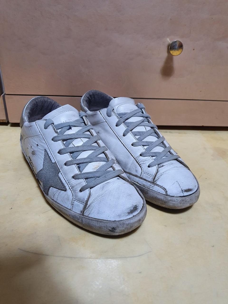 골든구스 정품 수퍼스타 스니커즈 여성용 37사이즈 | 세컨웨어(헬로마켓)