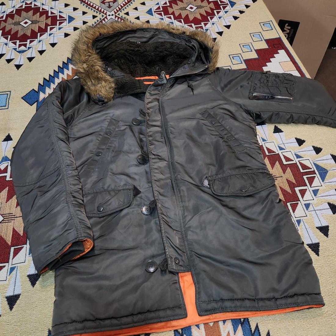 알파인더스트리 N3B 파카 야상 패딩 M | 헬로마켓