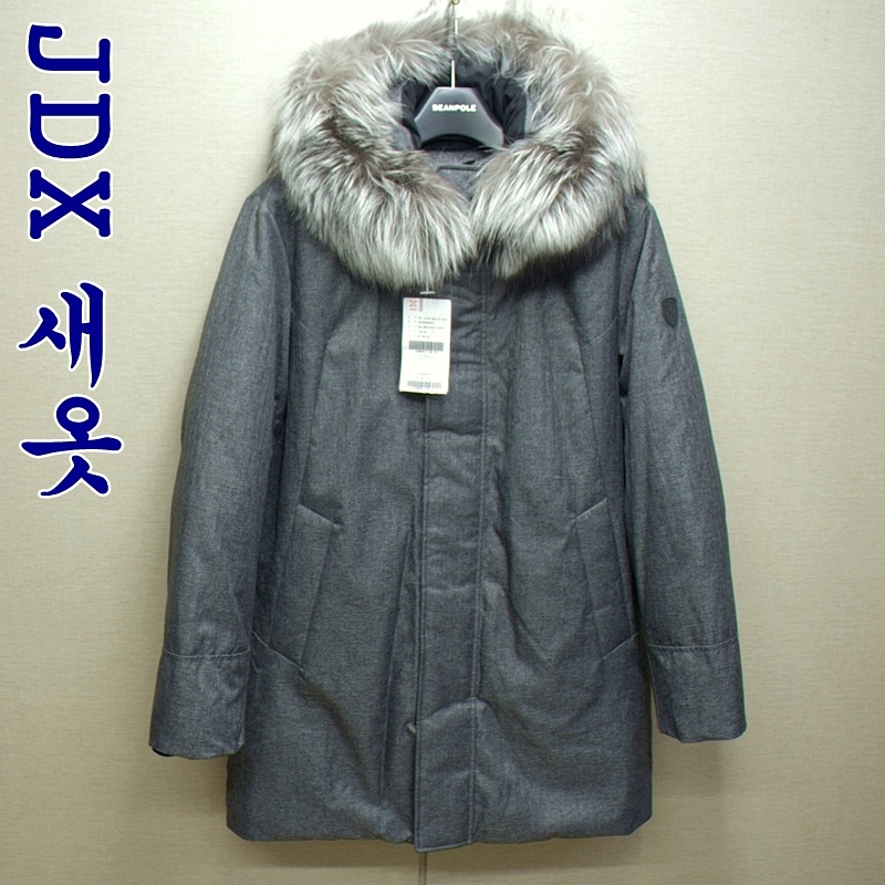 8219-JDX새옷,115-120/폭스퍼,덕다운하프패딩 | 세컨웨어(헬로마켓)