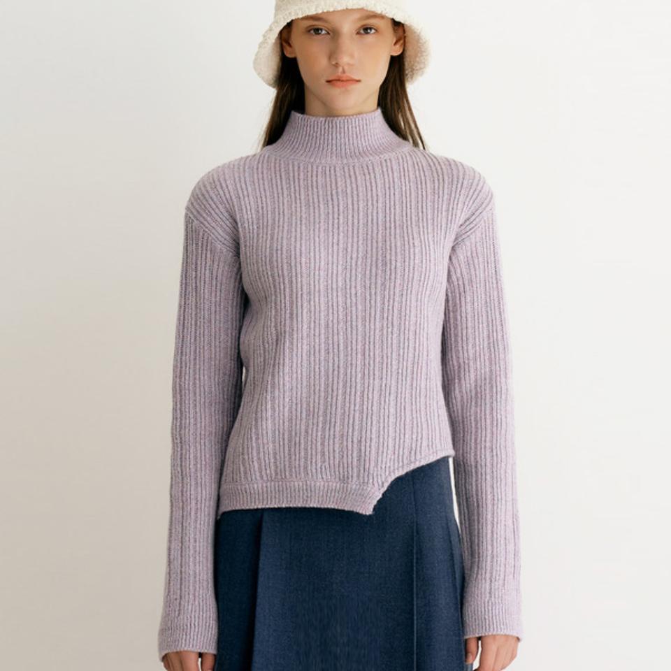 몬츠(MONTS) 언발란스 하프넥 니트 55-66 | 세컨웨어(헬로마켓)