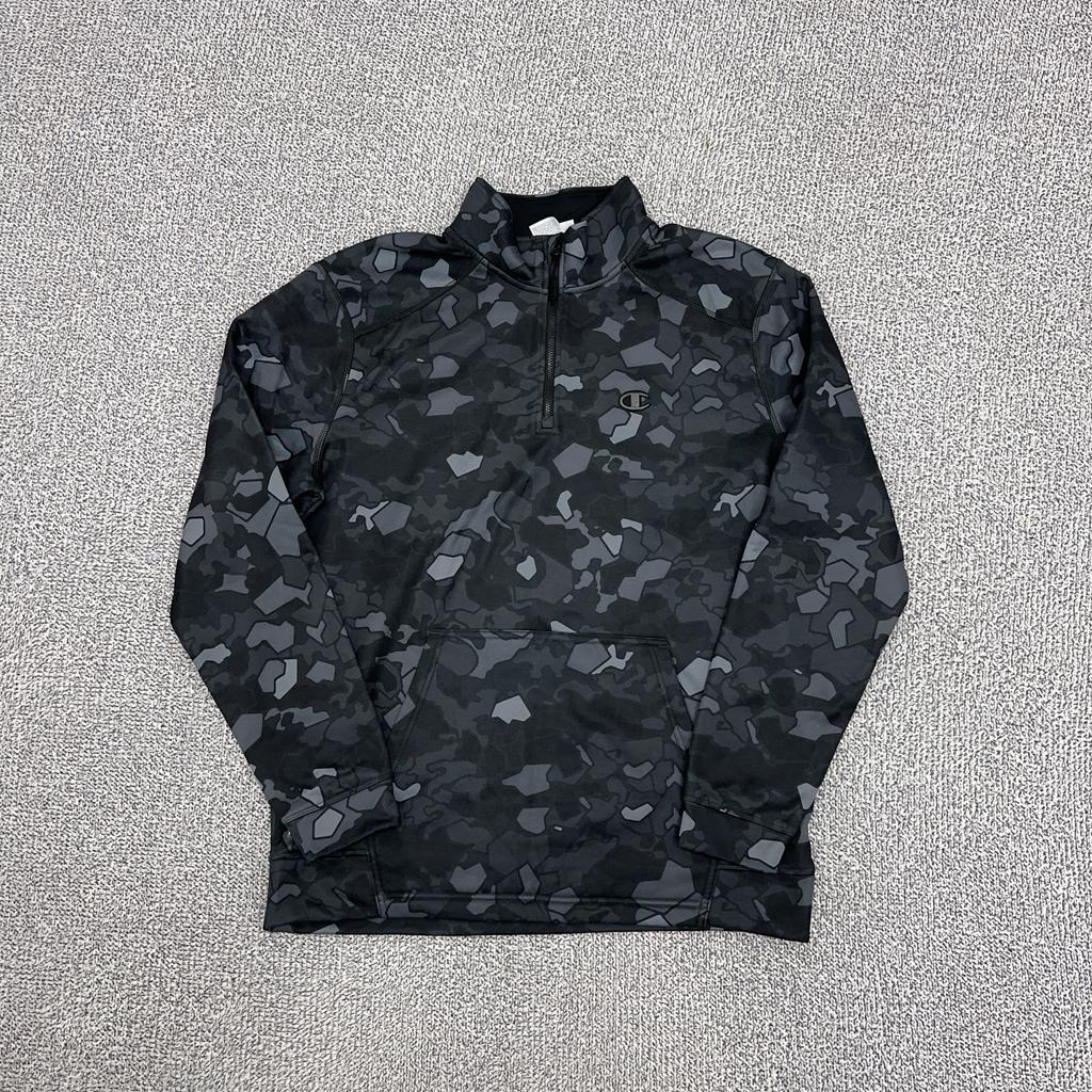 챔피온 카보플라쥬 반집업 맨투맨 L | 세컨웨어(헬로마켓)