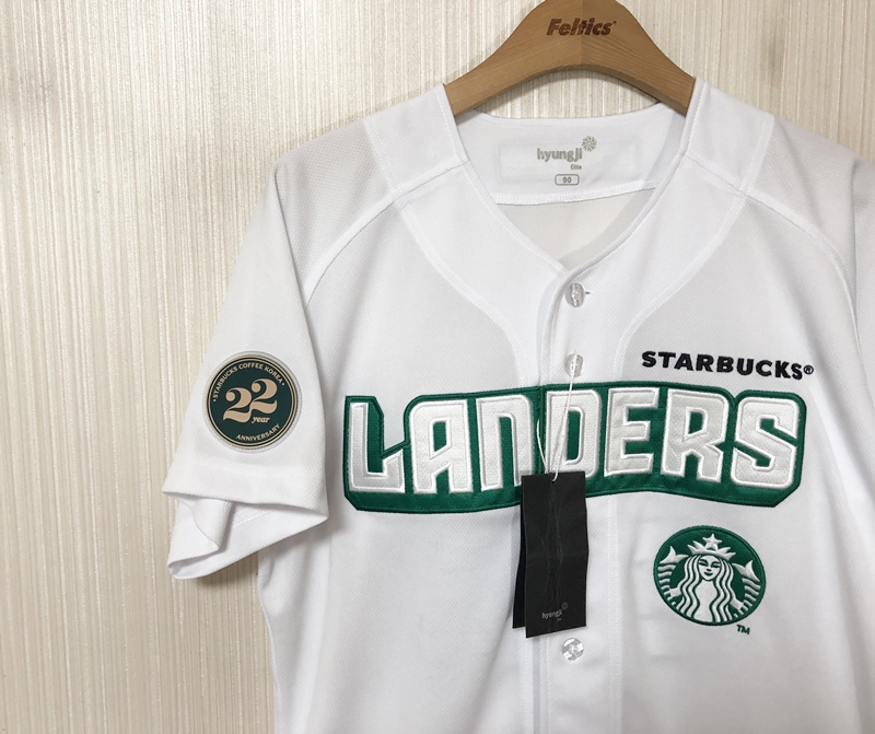 KBO SSG랜더스X스타벅스22주년 한정유니폼/져지 90 | 헬로마켓
