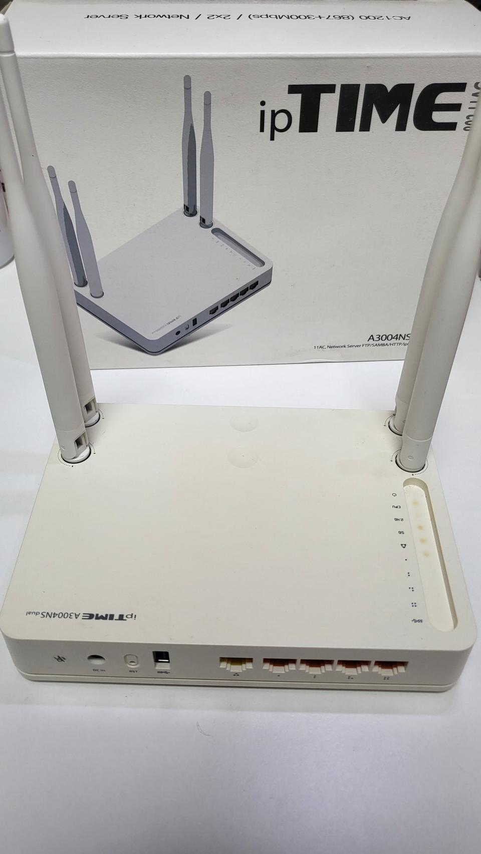 ipTIME A3004NS 공유기 유무선공유기 | 세컨웨어(헬로마켓)