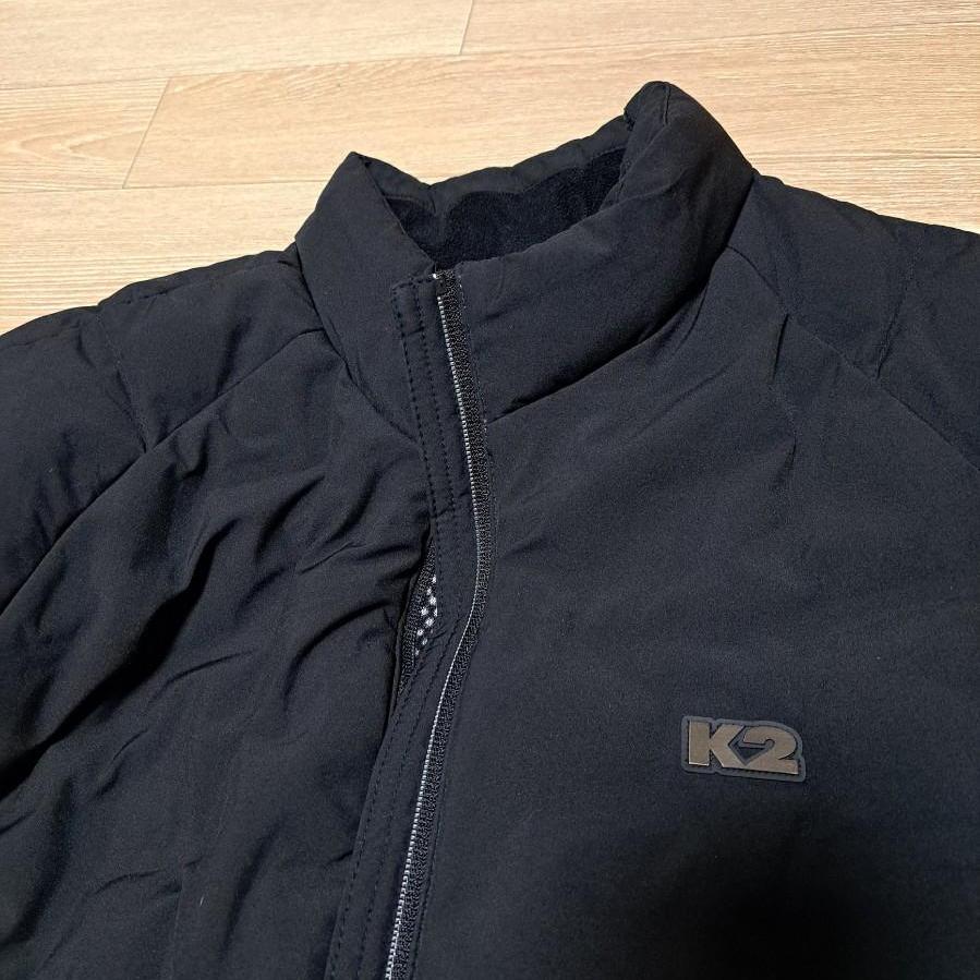 105 K2 남성 덕다운 경량패딩 블랙 | 헬로마켓