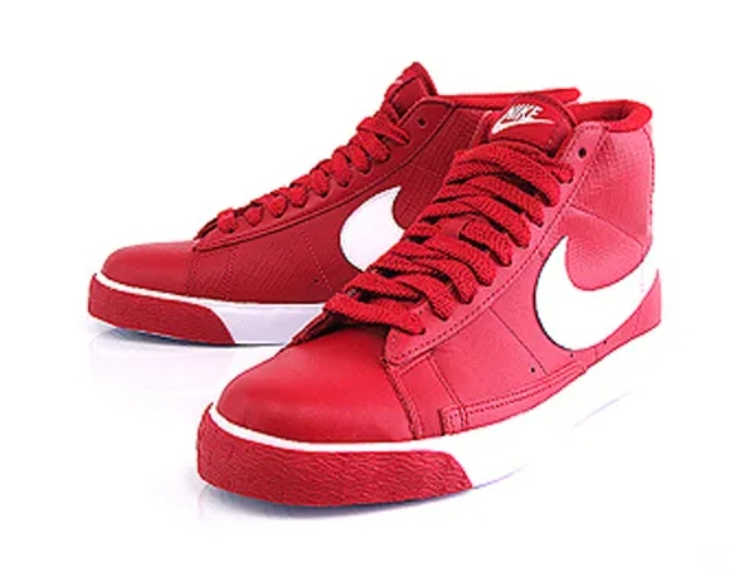 NIKE 나이키 스포츠 블레이져 미드 레드 255mm... | 헬로마켓