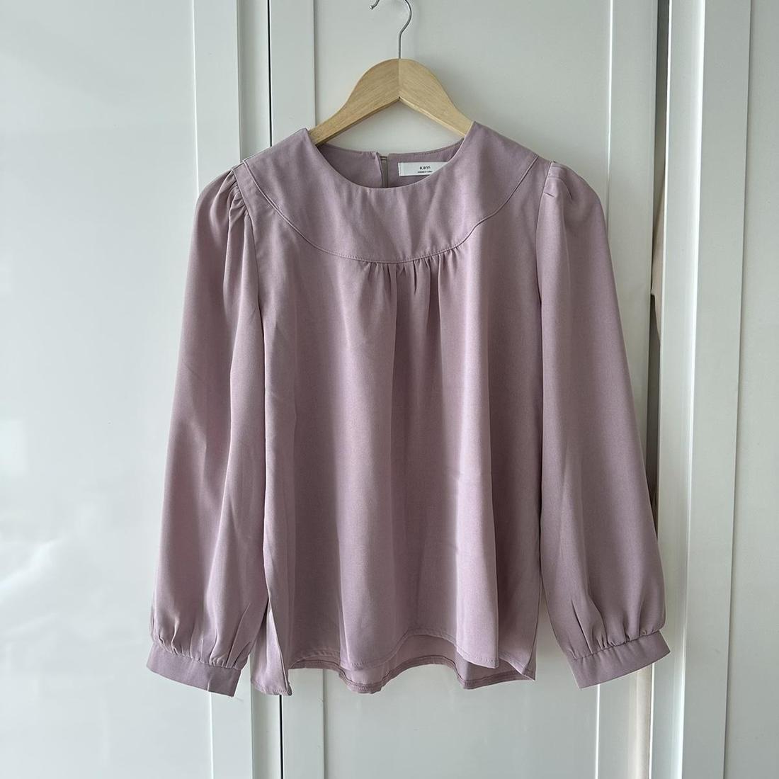 보라색 블라우스 | 헬로마켓