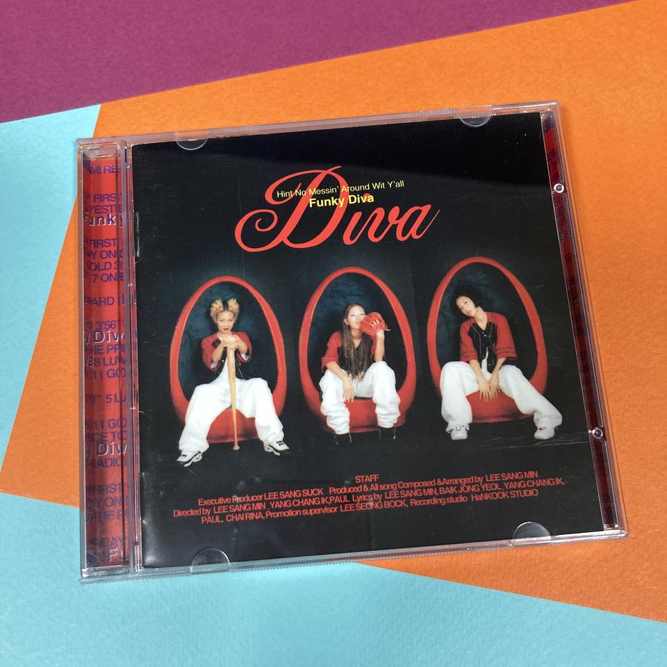 [중고음반/CD] 디바 DIVA 1집 Funky Diva | 헬로마켓