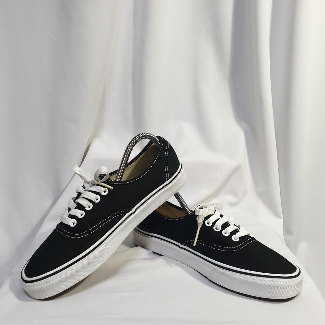 빈티지하서 US8/260 반스 어센틱 흰검 운동화 | 헬로마켓