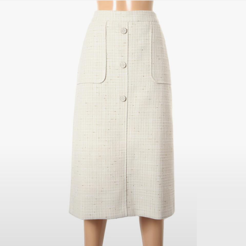 오조크(OZOC) 스텔스 H라인 트위드스커트 55-66 | 세컨웨어(헬로마켓)