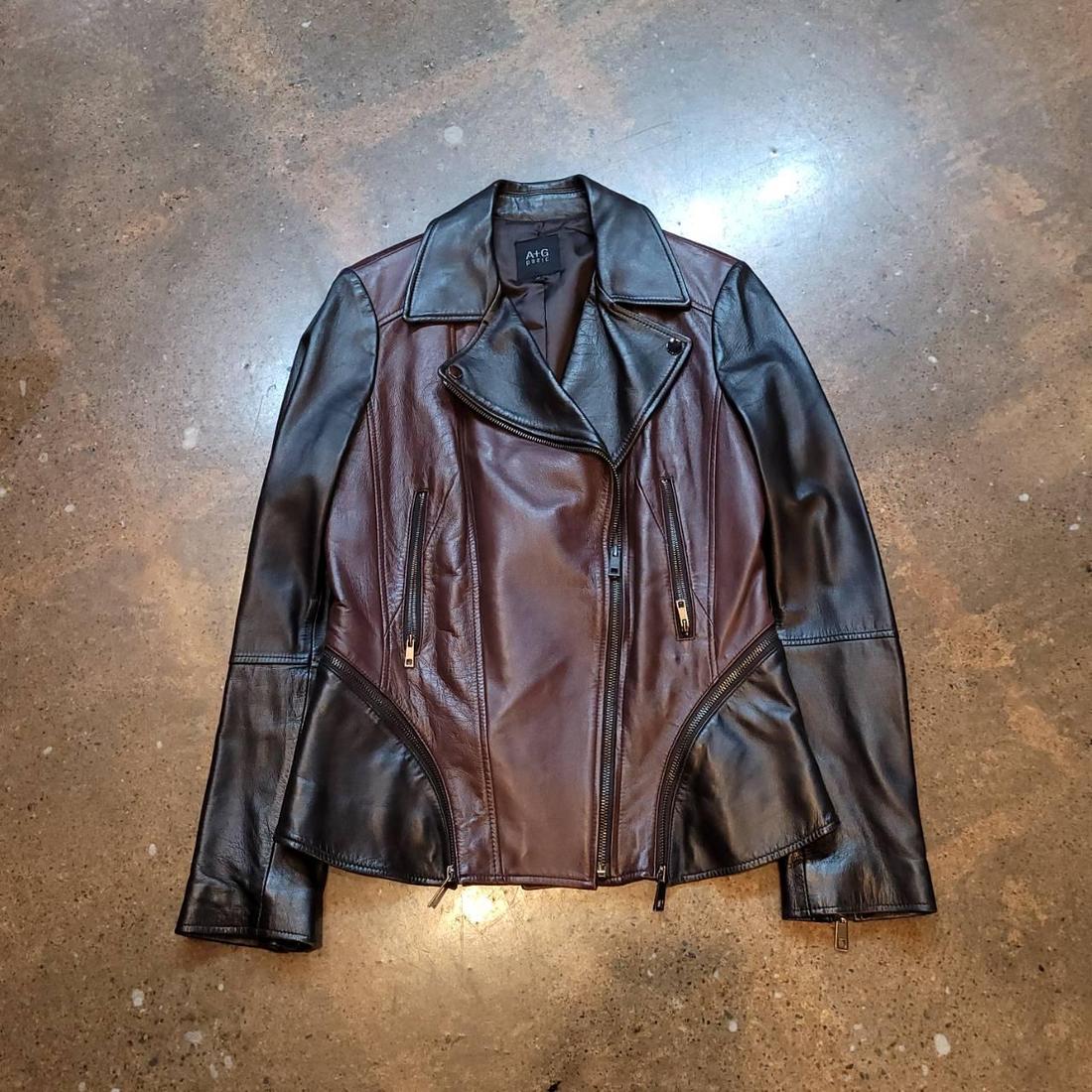 빈티지 양가죽 가죽자켓 라이더자켓 A589 | 세컨웨어(헬로마켓)