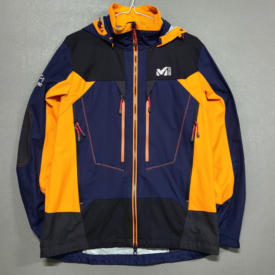 M (95) 밀레 고급 배색 바람막이 집업 자켓 등산... | 헬로마켓