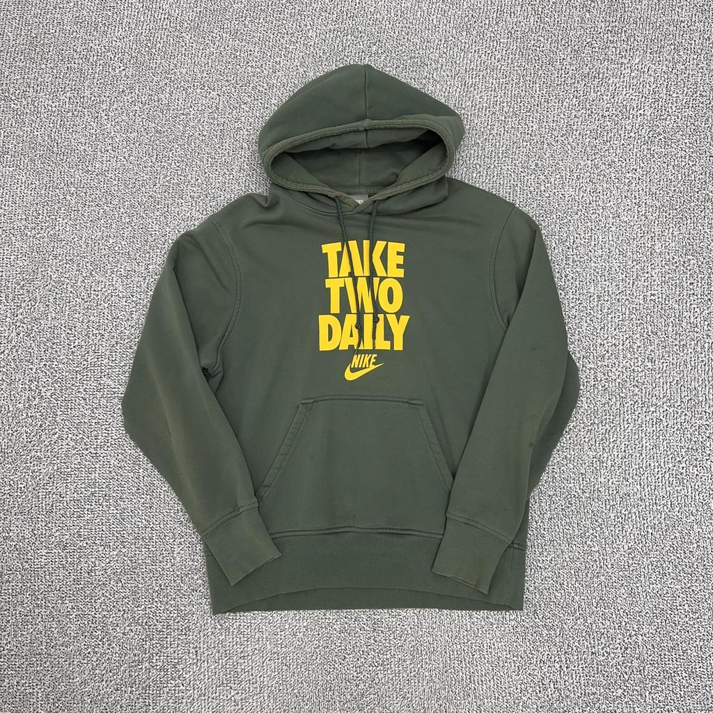 나이키 프린팅 카키 후드티 LG | 헬로마켓