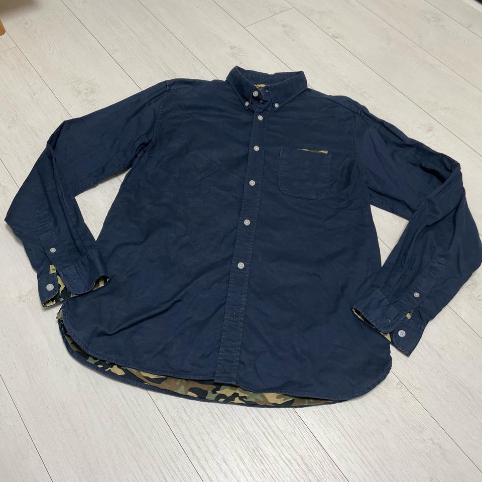 Beams heart 빔즈 카모배색 셔츠 | 헬로마켓