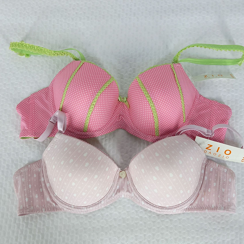 댑 레이스도트 핑크&눈꽃 연핑크 와이어브라85A (H... | 헬로마켓