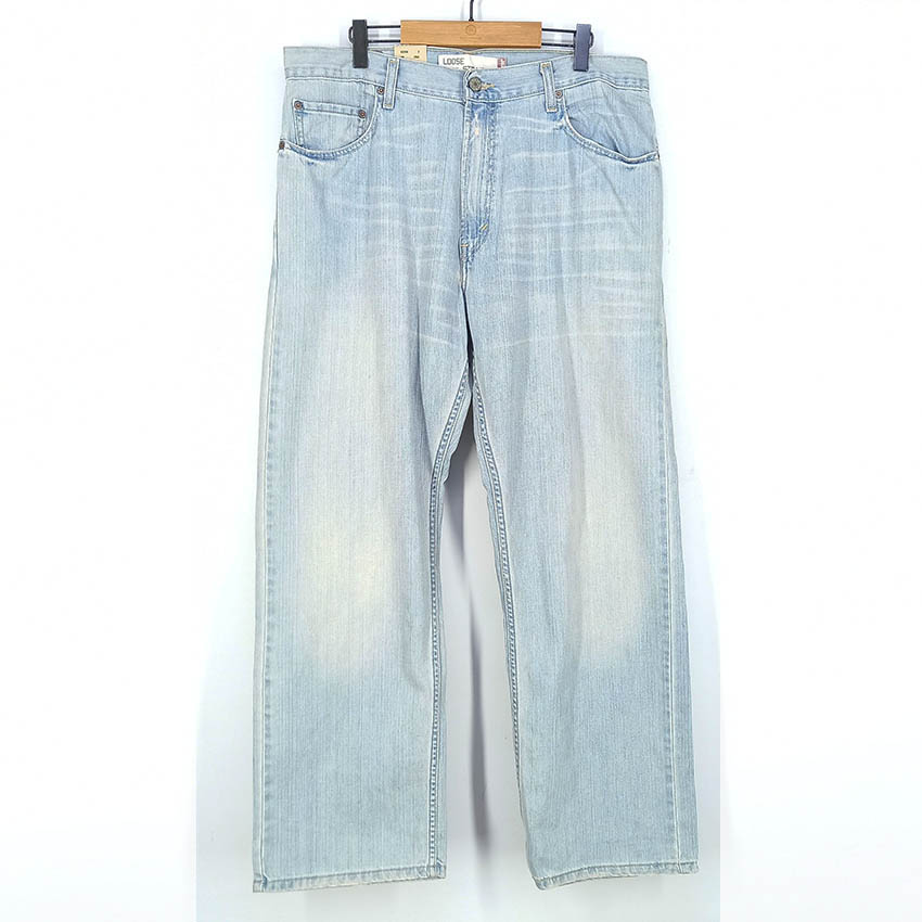 리바이스569 남 루즈일자핏 데님팬츠 연청 (HU28... | 헬로마켓