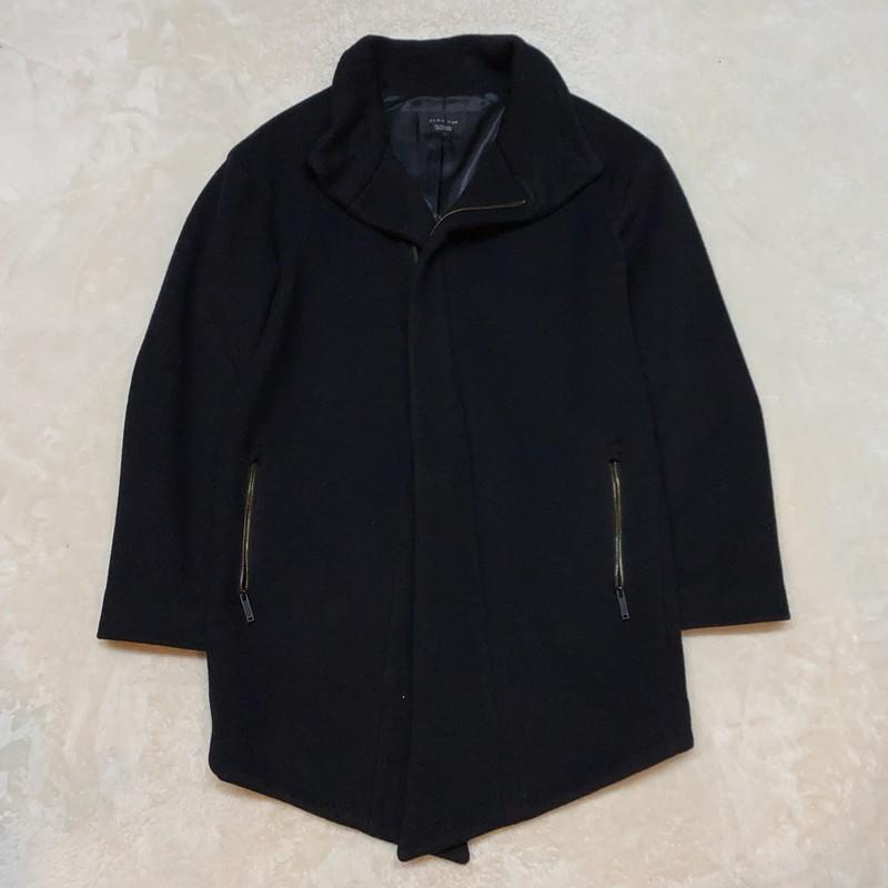자라 ZARA 블랙 롱코트 95 A00451 | 세컨웨어(헬로마켓)