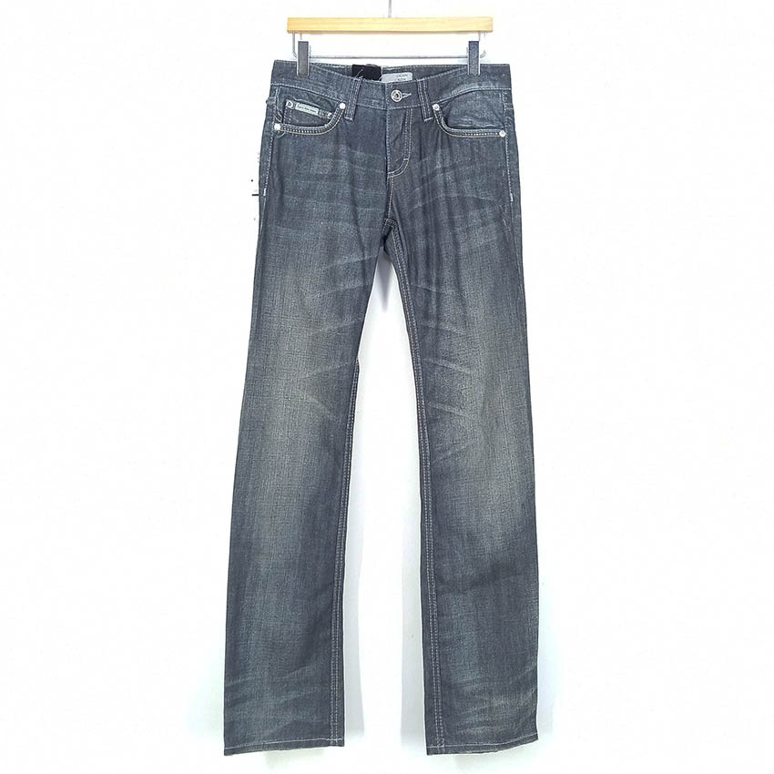 캘빈클라인 여 일자 구김워싱 데님팬츠 중청 (HU28... | 헬로마켓