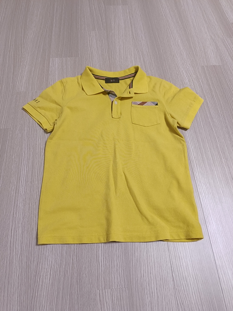 DAKS 닥스 신장130 9세 노랑 반팔카라티셔츠 중... | 세컨웨어(헬로마켓)